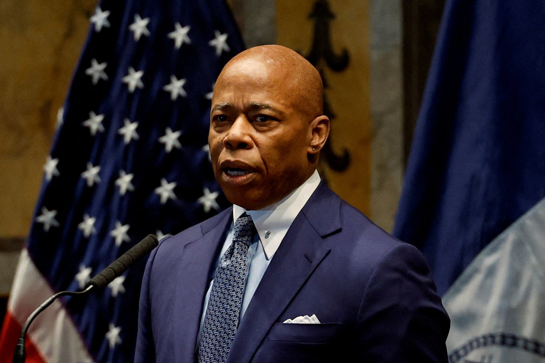 News Justice Department Orders New York Mayor Eric Adams Charges To Be