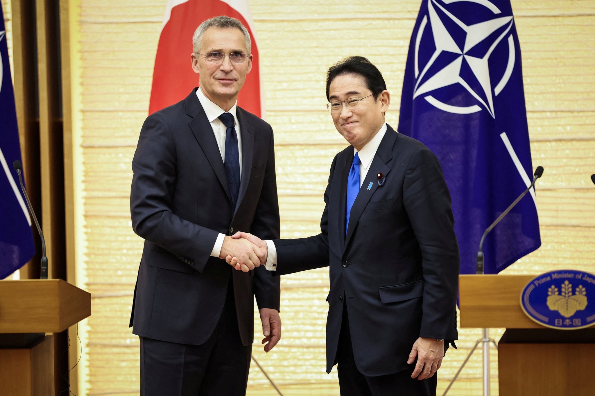 NATO, Japan pledge to strengthen ties amid “historic” security threat