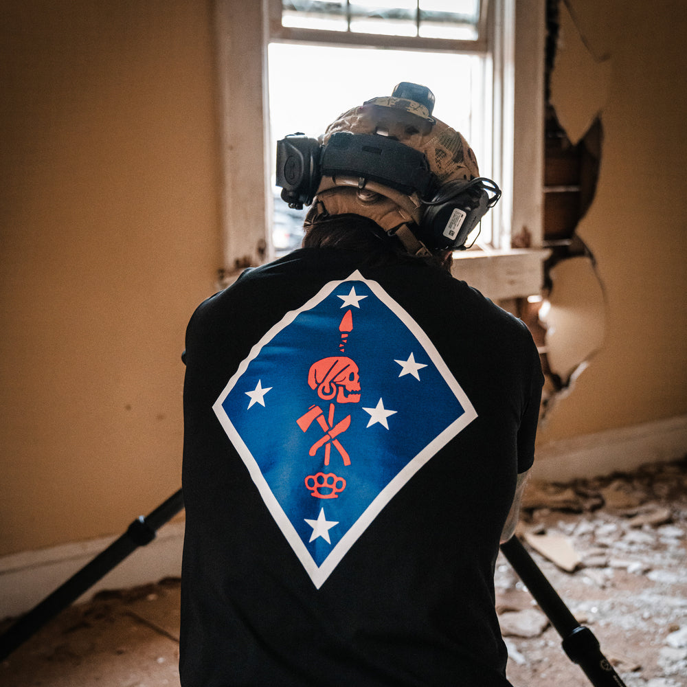 Blue Diamond Larry Tee | OAF Nation | Veteran Owned and Operated