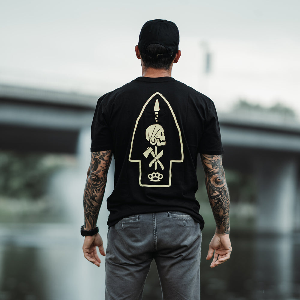 Bad Larry Tee - Black | OAF Nation | Veteran Owned and Operated