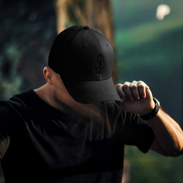 The Stealth Hat - Black | OAF Nation | Veteran Owned and Operated